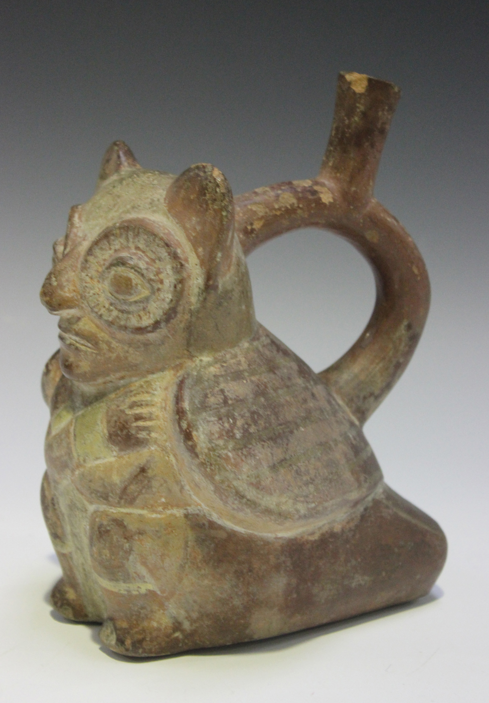 Moche Pottery Owl